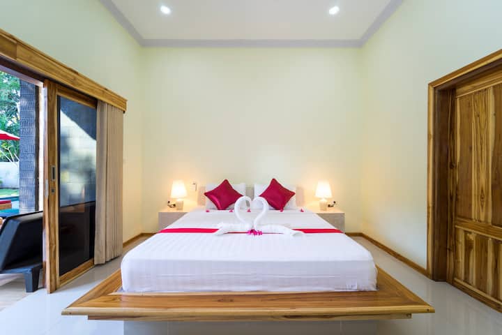 Deluxe Room Garden View @Faris Villas - Îles Gili