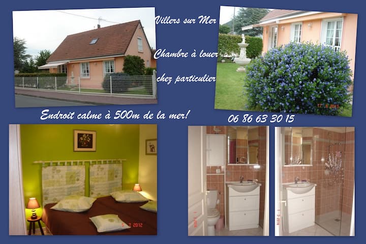Une Ch. 2 Lits D'une Pers+petit Déj - Villers-sur-Mer