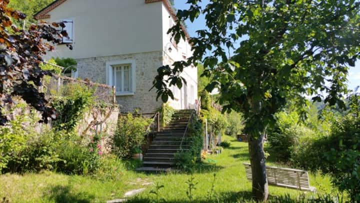 Maison Campagne Vue Imprenable Vers - Saint-Cirq-Lapopie