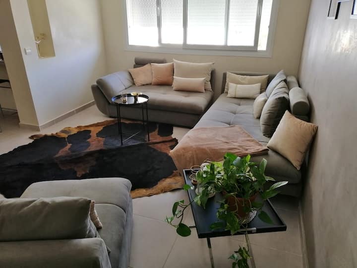 Appart Chic Cosy Bien éQuipé, 5 Mint Plage - Bouznika