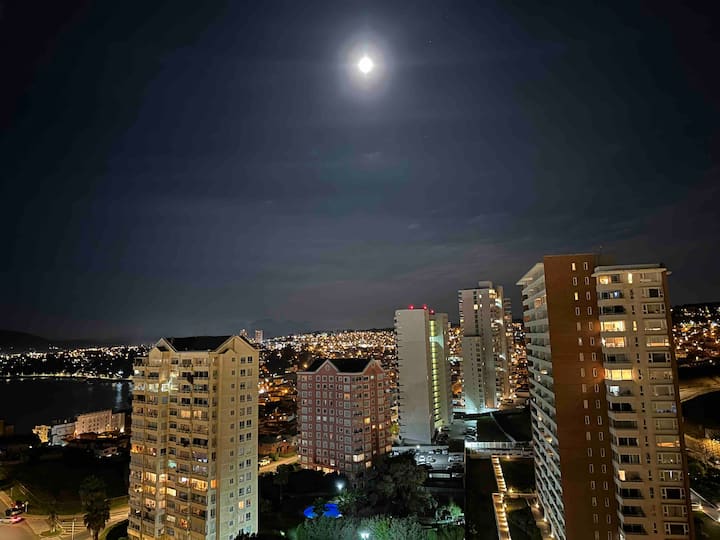 Modern Apartment, Concon, 6 People - Concón