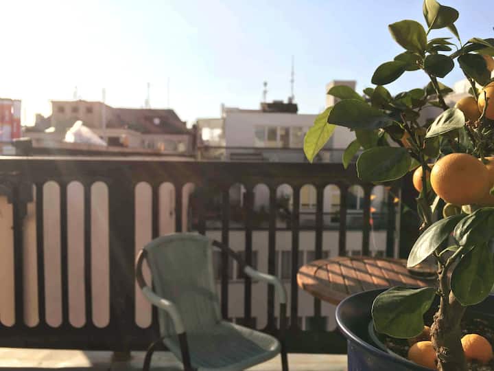 Juicy Rooftop Prague Apart With Balcony & Sunset - Prag