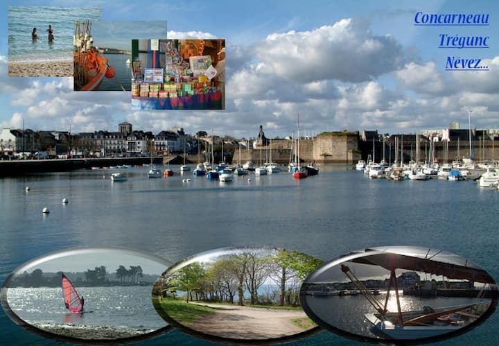 ÉTage De Maison Avec Jardin! - Concarneau