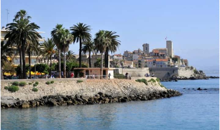 Appart 2 Pièces Climatisé Centre Ville D'antibes - Juan les Pins