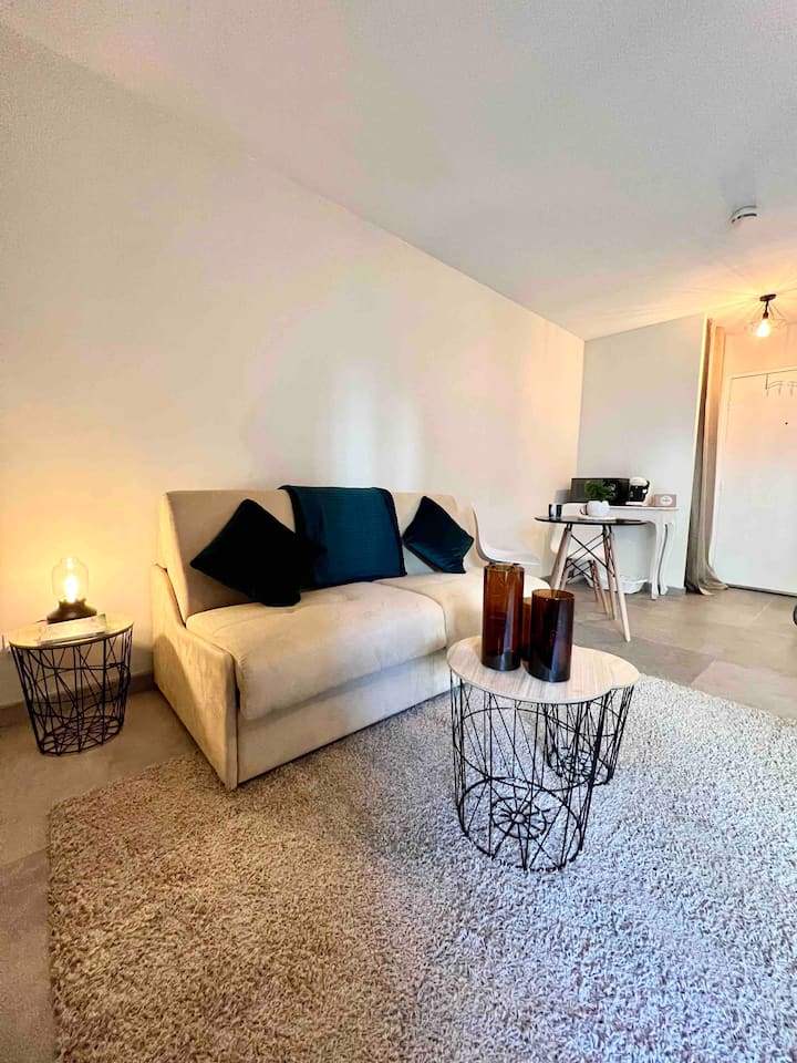 Studio Moderne Avec Terrasse - Nice