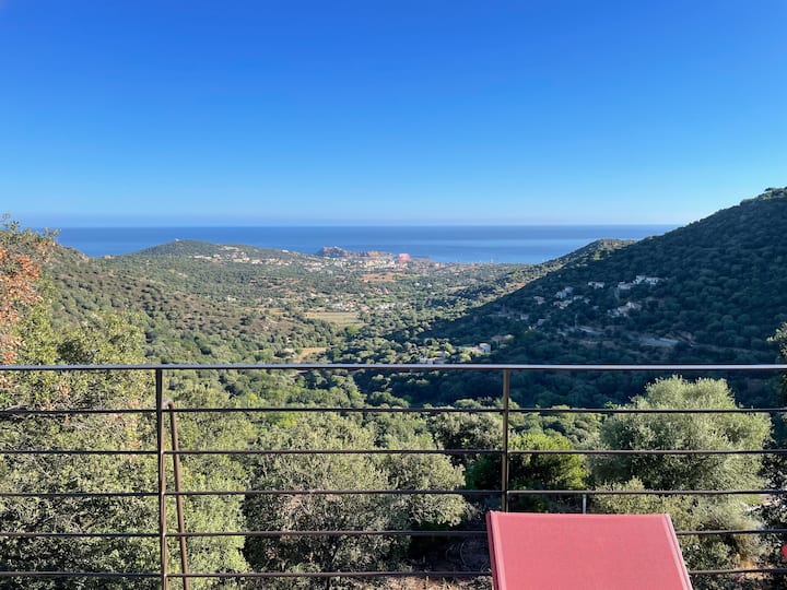 Casa Di L’alivi Avec Vue Mer Et Montagne - L'Île-Rousse