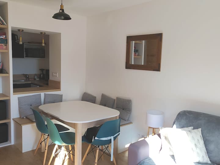 Appart Ac Balcon Neuf 2chbrs- 6p - Pied Des Pistes - Adervielle-Pouchergues