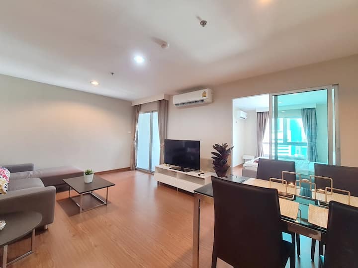 Love Story House :1 Br/wi-fi/pool/mrt/jodd Fair - Bang Kruai