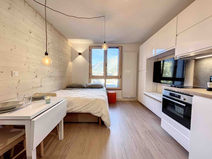 Studio Refait à Neuf En Plein Centre Avec Parking - Chamonix-Mont-Blanc