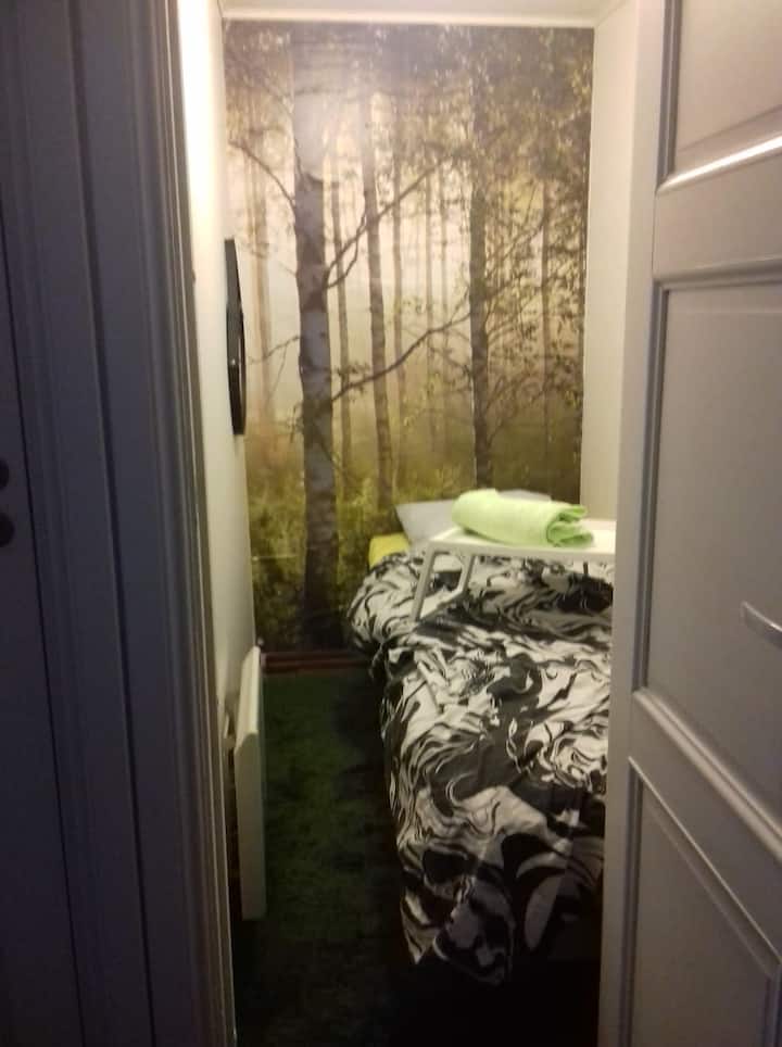 "Dora", Tiny, Bed  Sized Private Room. - Helsinki