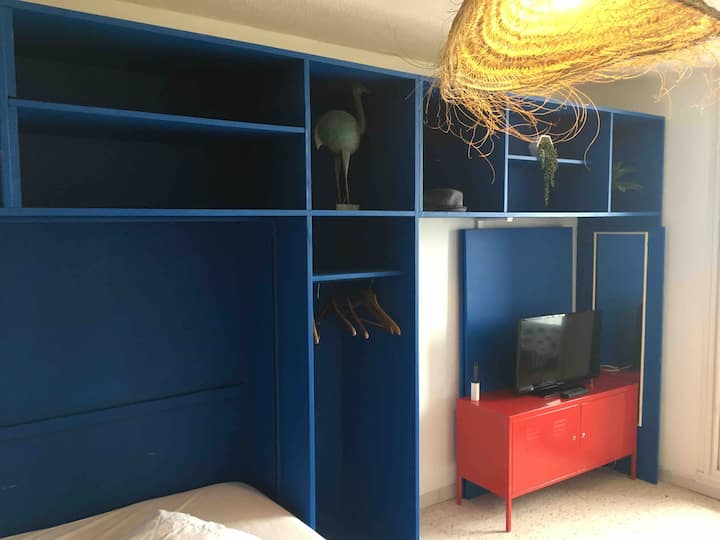 Studio Proche De La Plage Avec Terrasse - Carnon Plage