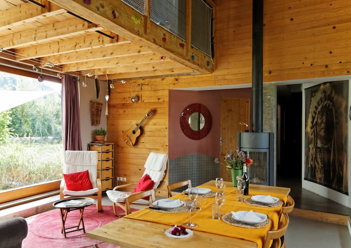 Grand Chalet éCologique 8 Personnes - Font d'Urle