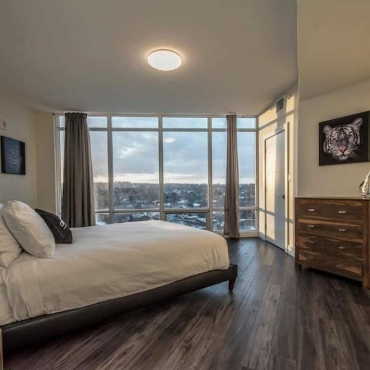 Modern 2br Halifax Waterfront Skyline Views | Gym - Halifax, Canadá