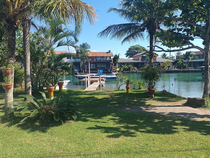 Casa Beira Del Canal C / Aire, Tv, Internet S / Hilo óPtimo Local Cerca De Las Playas - Florianópolis