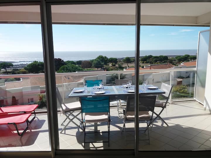 Appartement Situé à 150 M De La Mer Vue Magnifique - La Rochelle