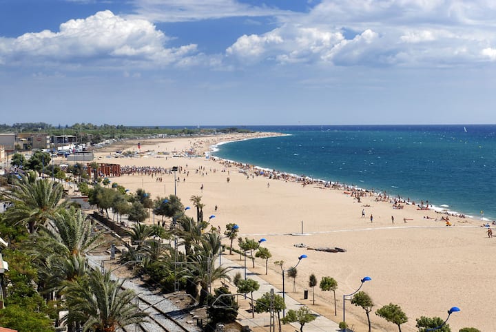 Apartamento Con Patio En El Centro Del Pueblo - Malgrat de Mar