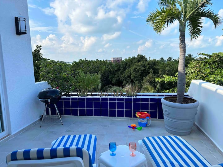 A 5 Min De Playa Ballenas Terraza Privada Piscina - Cancún