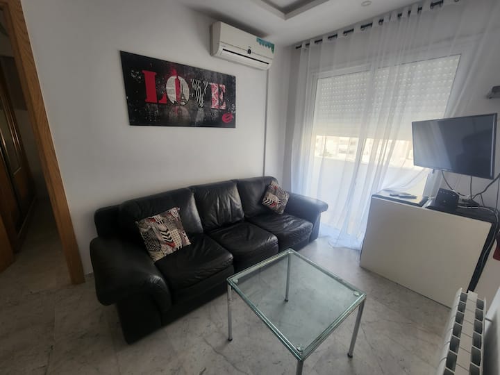 Cosy Studio-aouina Tunis -Near Airport&lac Hs Wifi - Túnez