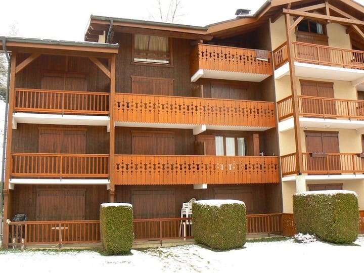 Vue Mont-blanc - Appartement T2 Rez De Jardin - Haute-Savoie