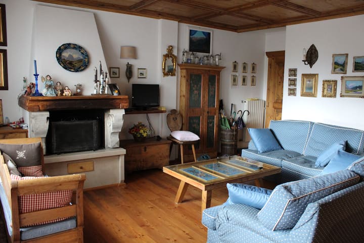 Casa Con Vista A Bellamonte Nelle Dolomiti - Pozza di Fassa