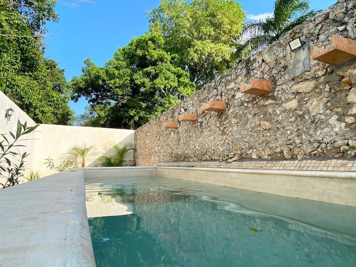 Oferta!!!casa Metzli Con Alberca Y A/c - Mérida