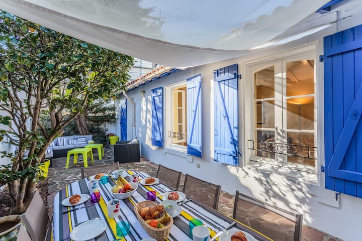 Villa Familiale Avec Terrasse.phare, Plages & Golf - Biarritz