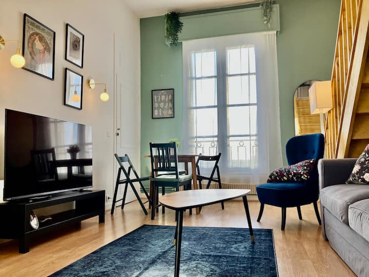 Superbe Studio Toulouse St Cyprien + Parking - Toulouse