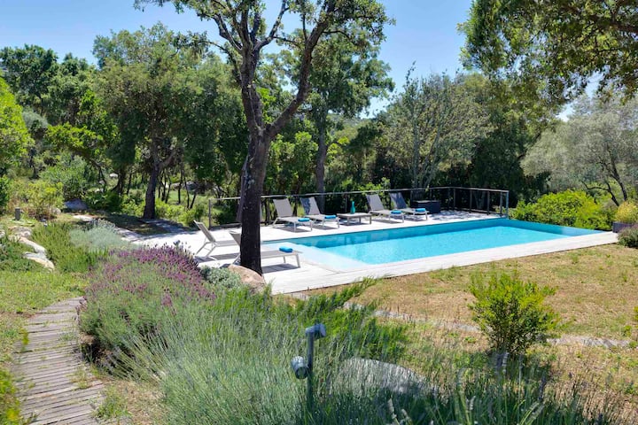 Magnifique Villa Vue Mer En Plein Cœur Du Maquis - Zonza