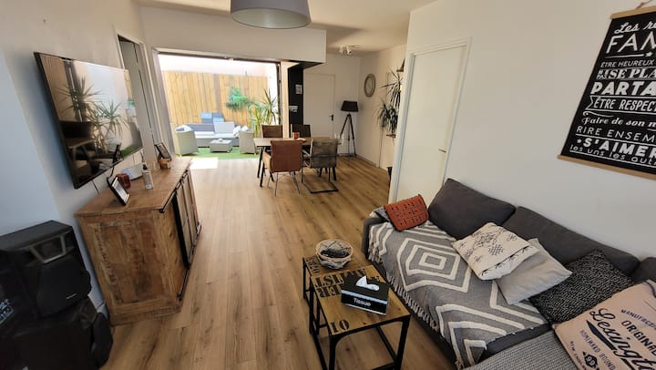 Maison Cosy, Proche De La Mer, 2 Chambres - La Rochelle