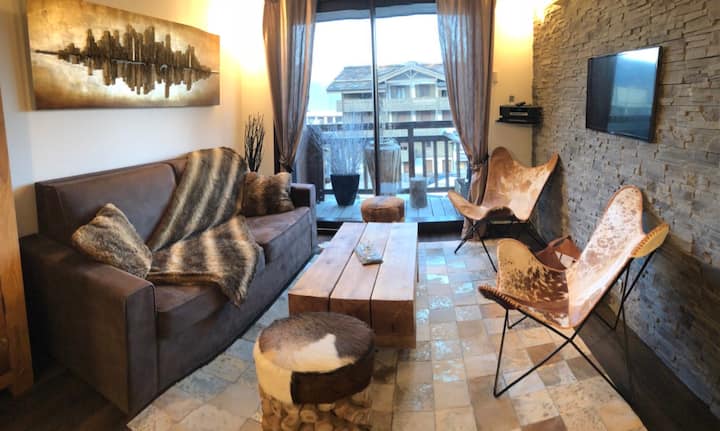 Courchevel 1850 : Appart Luxe 4* -Prox Pistes +Box - Courchevel Le Praz, France