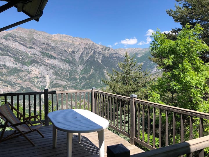 St Vincent Les Forts Chalet En Pleine Nature - Lac de Serre-Ponçon