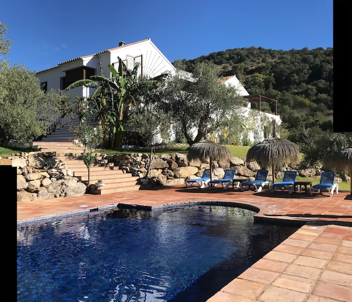 Luxury Andalusian Villa • Pool, Views & Wifi Ac - Algatocín