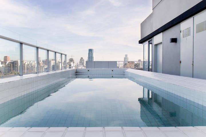 Sunny Studio Apt Palermo Parks/la Rural - Argentina