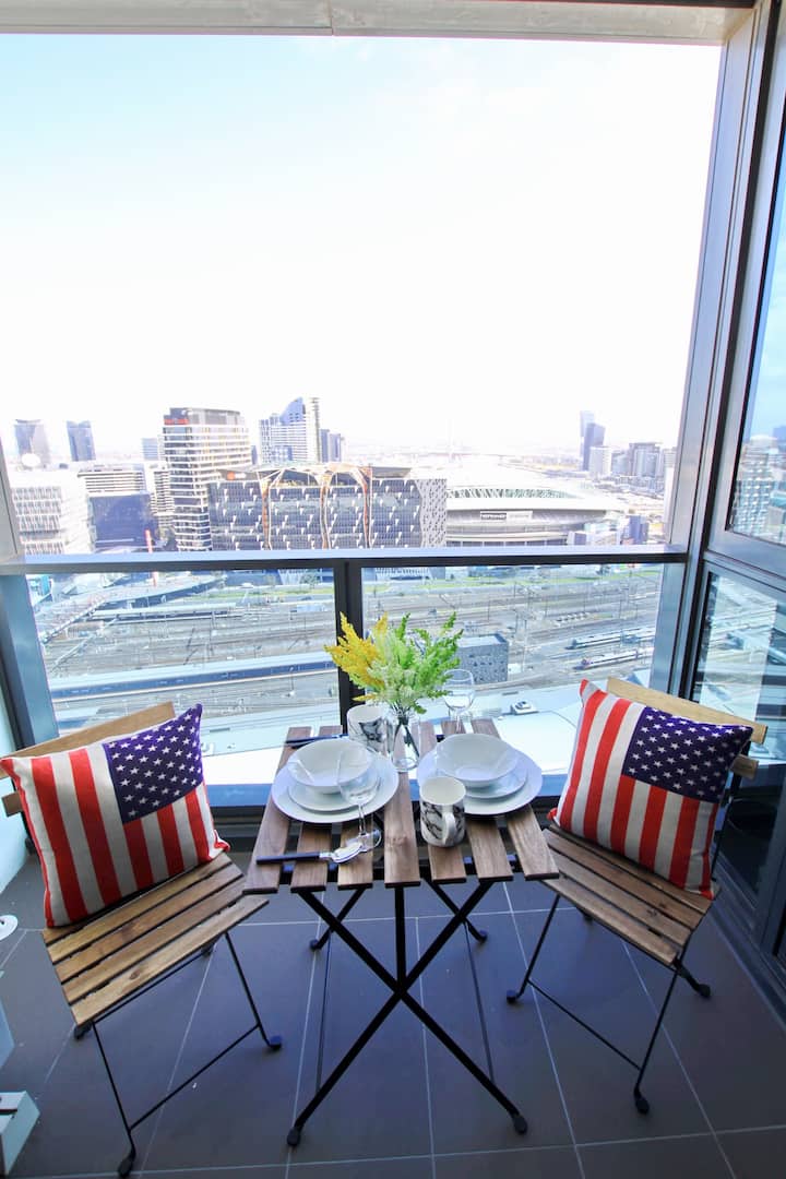 Seaview Cbd 1 Minstation 1 Bed Pool /Gym/freetram - Melbourne