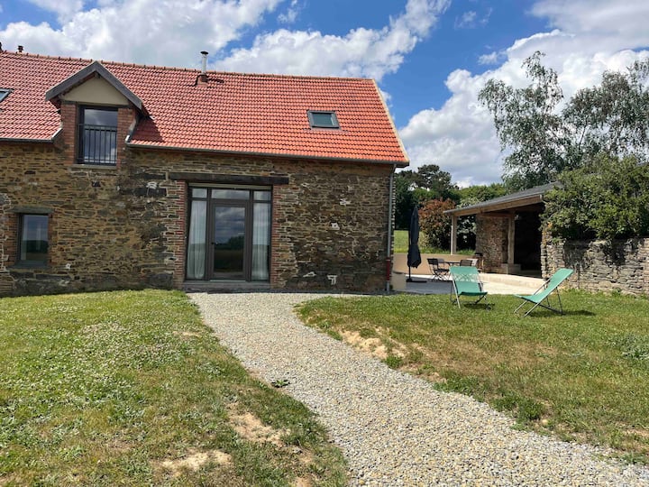 Gîte à La Campagne - 6 Personnes - Plein Sud - Bain-de-Bretagne
