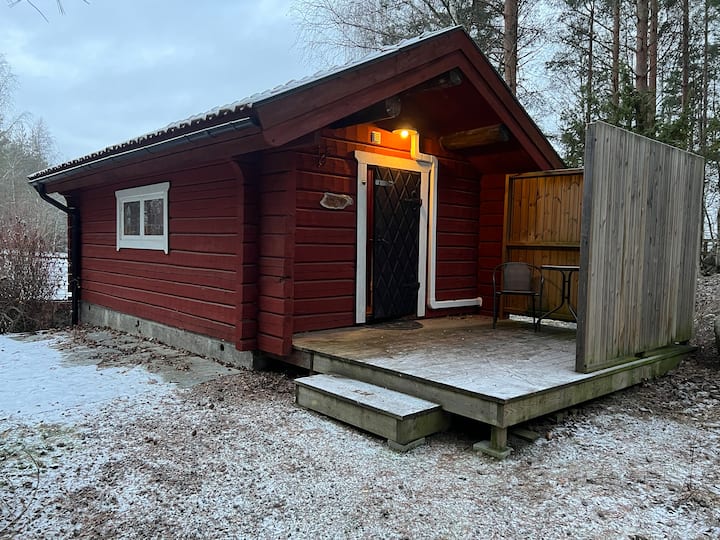 Liten Timmerstuga På Landet Nära Arlanda &Uppsala - Sigtuna
