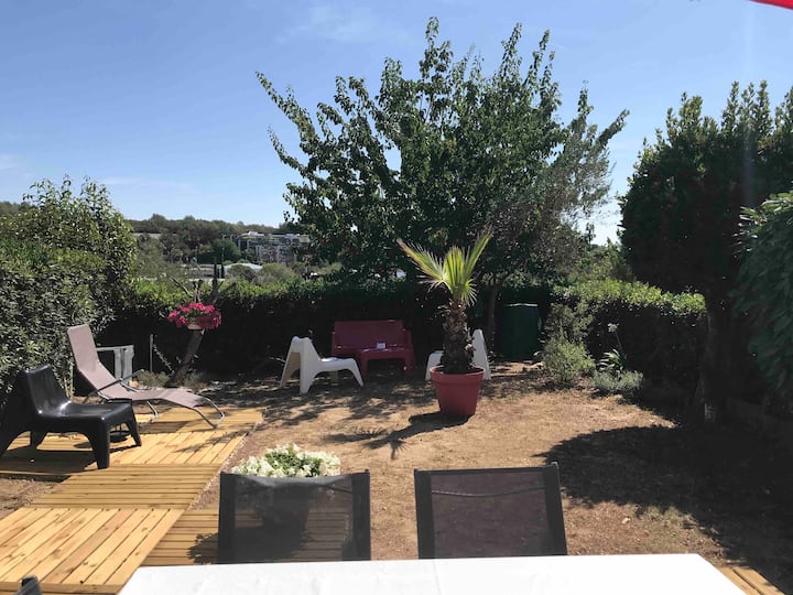 Maison Contemporaine 3 * - Résidence Avec Piscine - Valbonne