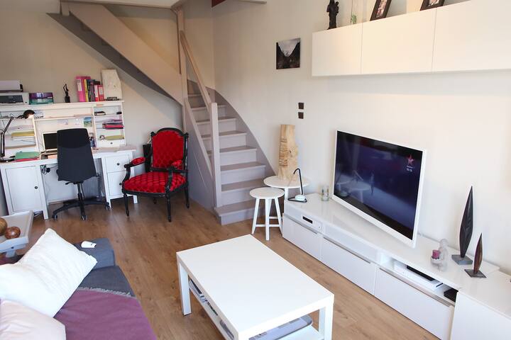 Duplex Sur Les Quais De L'erdre Parking Privé - Nantes