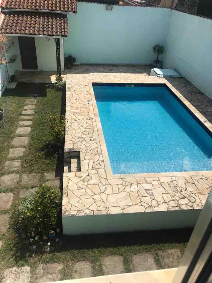 Casa Na Praia, Jardim Solemar - 100mts Da Praia - Praia Grande