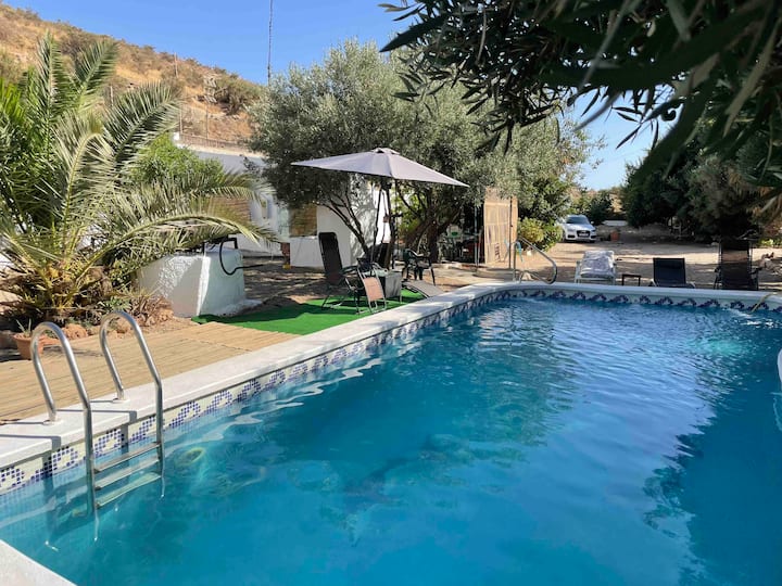 Agradable Casa Cueva Con Piscina - Cabo de Gata