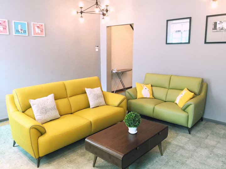 Jovial House 7pax With 4room@georgetown 4房精致乔治市寓所 - George Town