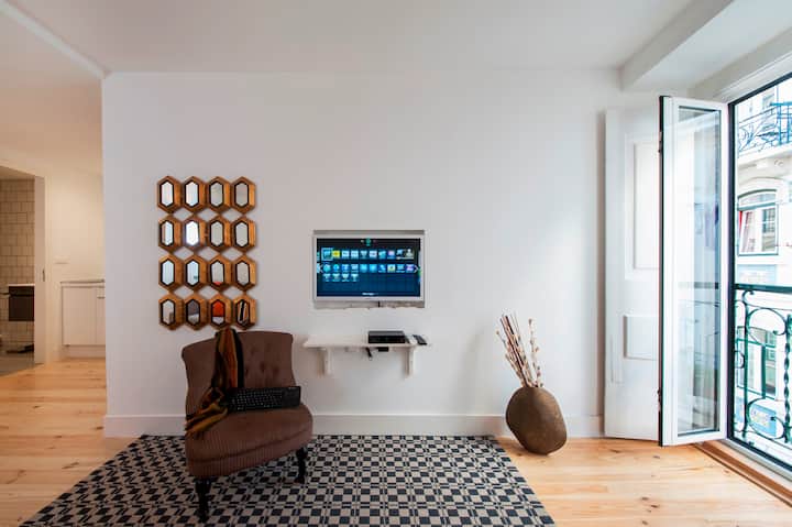 Downtown Apartment, Shared Terrace W/ Great View#3 - Alfama