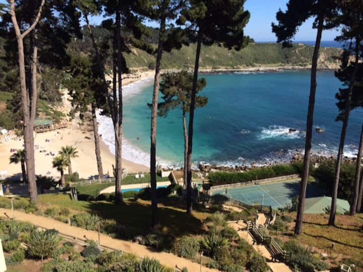Departamento Con Vista Al Mar En El Canelillo - Algarrobo