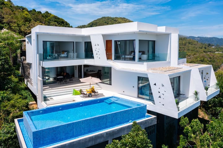 No.2amazing Seaview Pool Villa Samui - Koh Samui