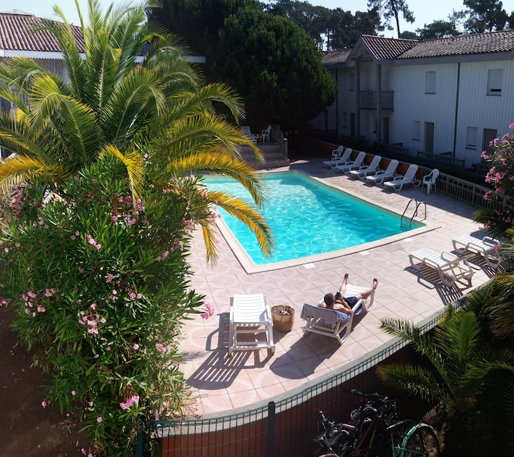 Appartement Piscine Cap Ferret 50m Bassin Commerce - Cap Ferret