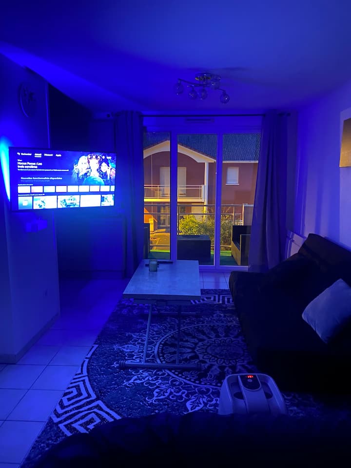 🧨Logement Avec Balcon &Jaccuzzi A10 Minute De Pau🧨 - Pau