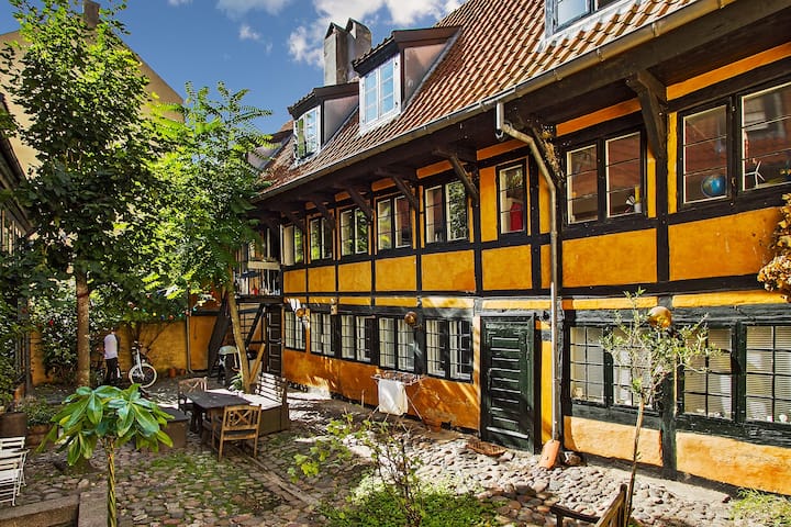 Byhus/bondegård Fra 1733, 350 M. Fra City Center - Kopenhag