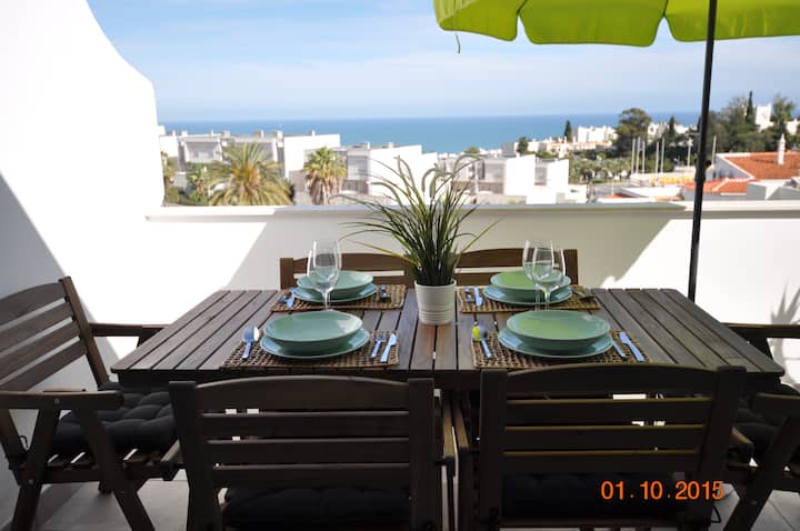 Excelente T2 Com Terraços E Vista Mar - Albufeira