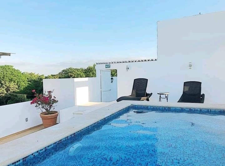 Beautiful & Cozy W/roof Pool D4 Azul Maya Condos - Playa del Carmen