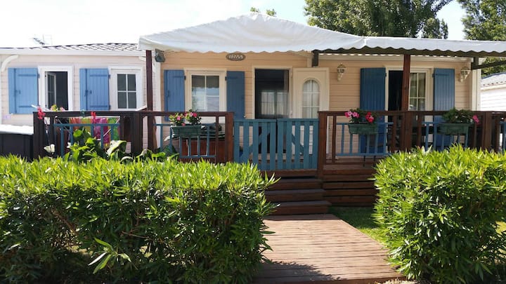 Charmant Mobil- Home,vias Plage. Mer Proche - Vias